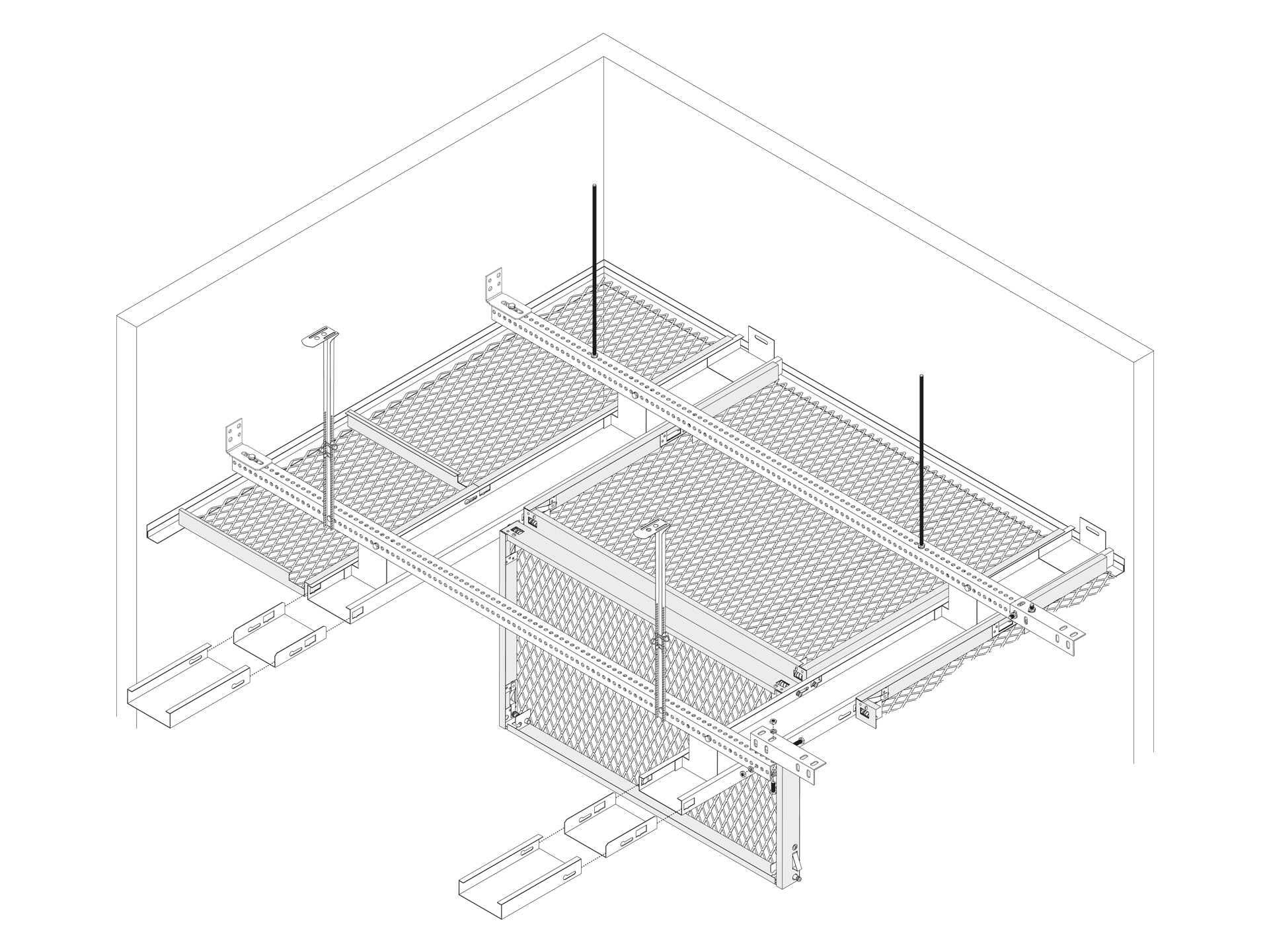 S5 RHOMBOS linear C-channel system | durlum GmbH